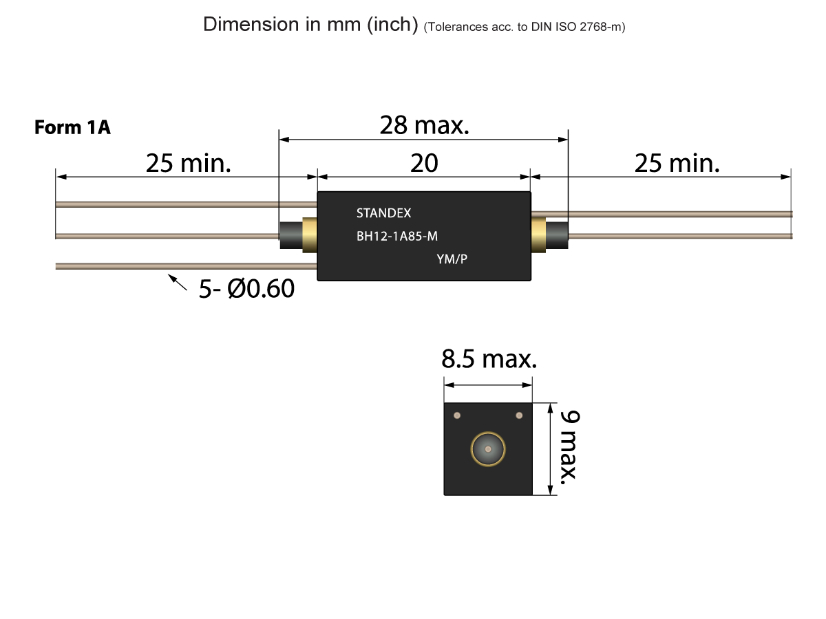 BH Series Reed Relay | Standex Detect