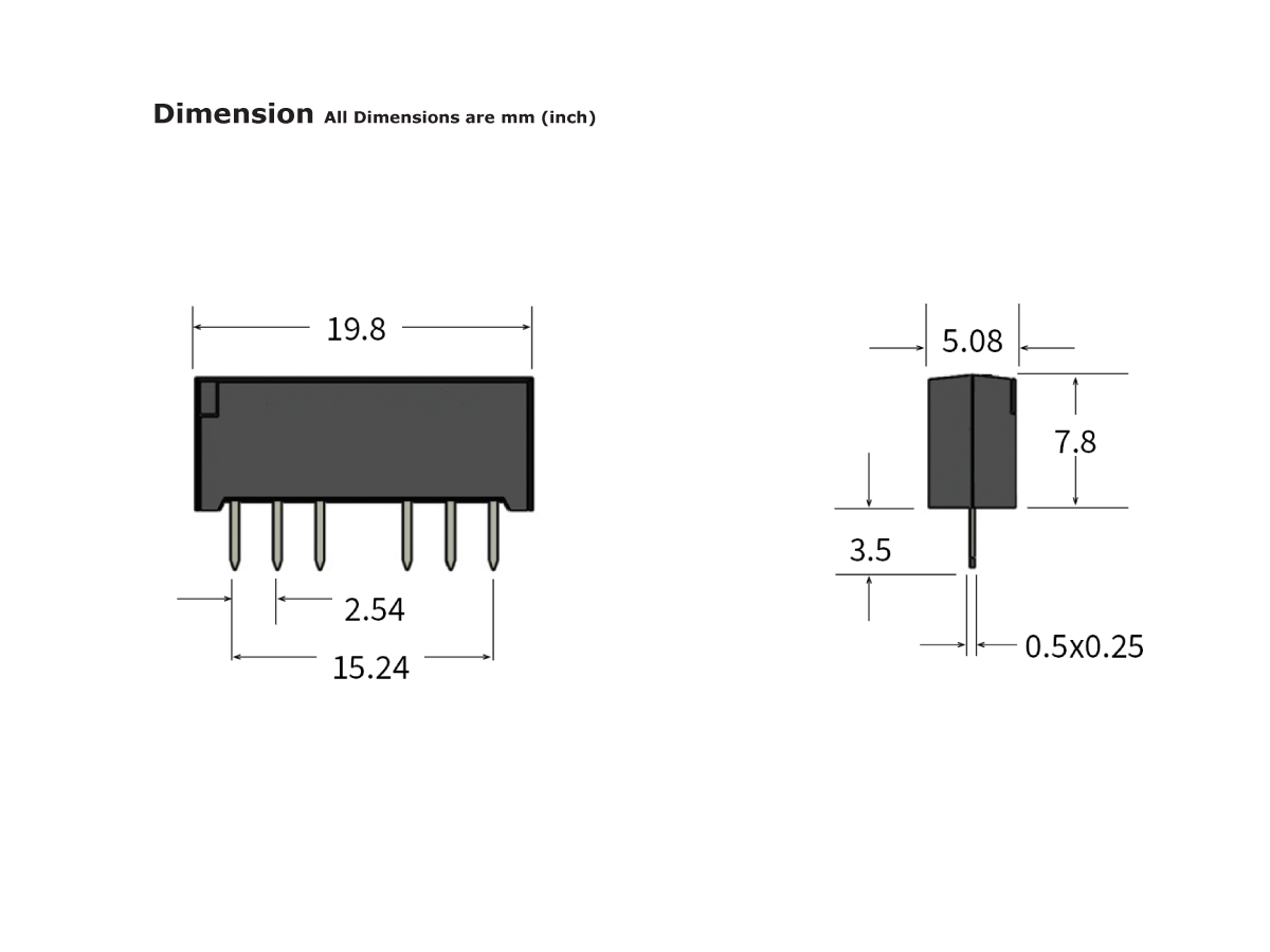 SIL RF Series Reed Relay | Standex Detect