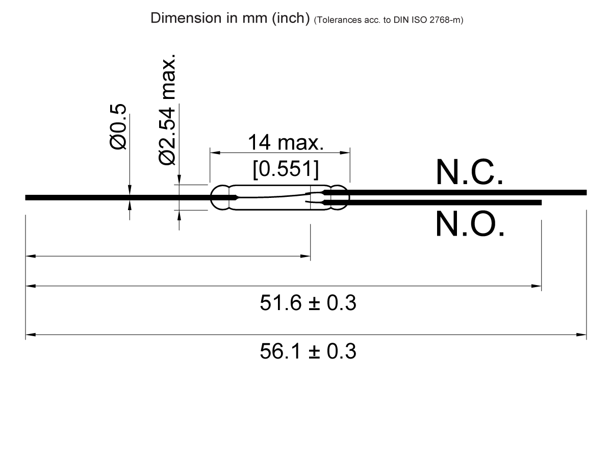 ORT551 Series Reed Switch | Standex Detect